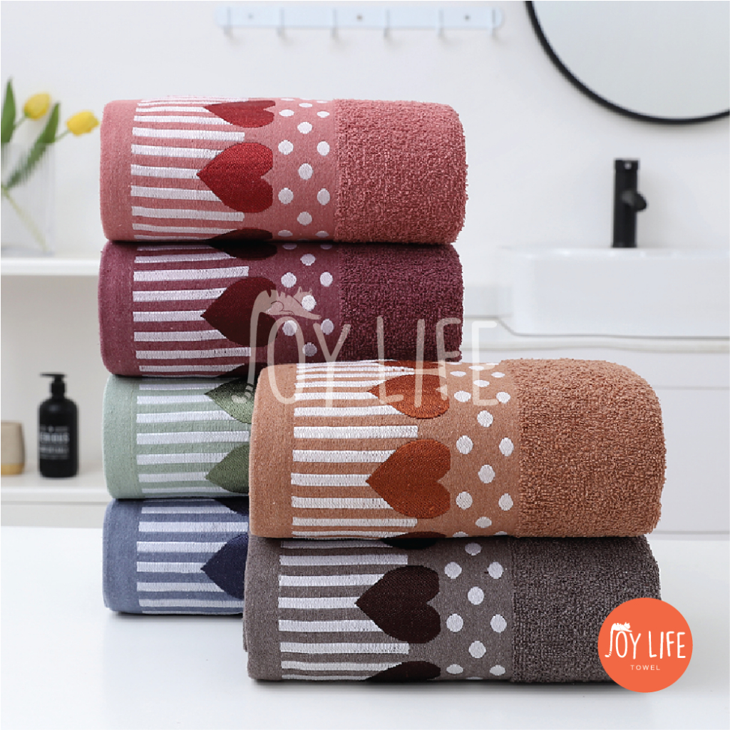 Jual Joylife Handuk Mandi Katun 80x160 70x140 Handuk Dewasa Motif ...
