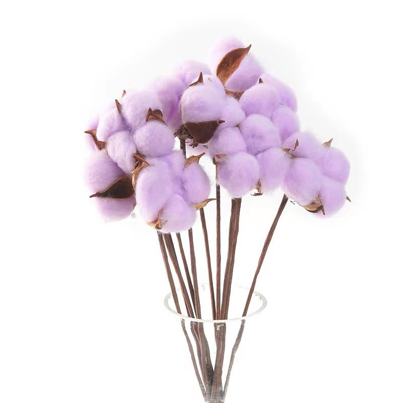 Jual Bunga Kapas Artificial Flower Cotton Flower Dekorasi Rumah ...