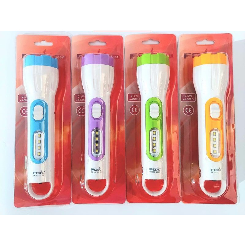 Jual FOX SENTER Emergency Led Fox GE107 Rechargeable Charger Fox GE 107 ...