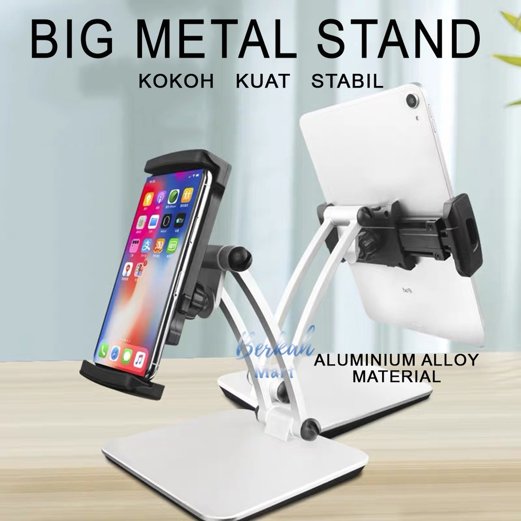 Jual Universal Stand Size XL iPad Handphone Tablet Layar Monitor Car ...