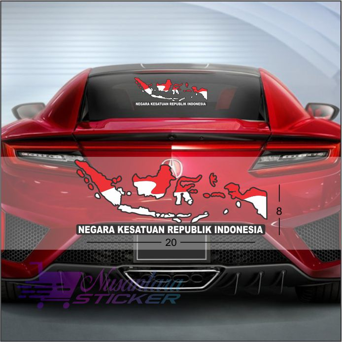 Jual STIKER MOBIL PETA INDONESIA | Shopee Indonesia