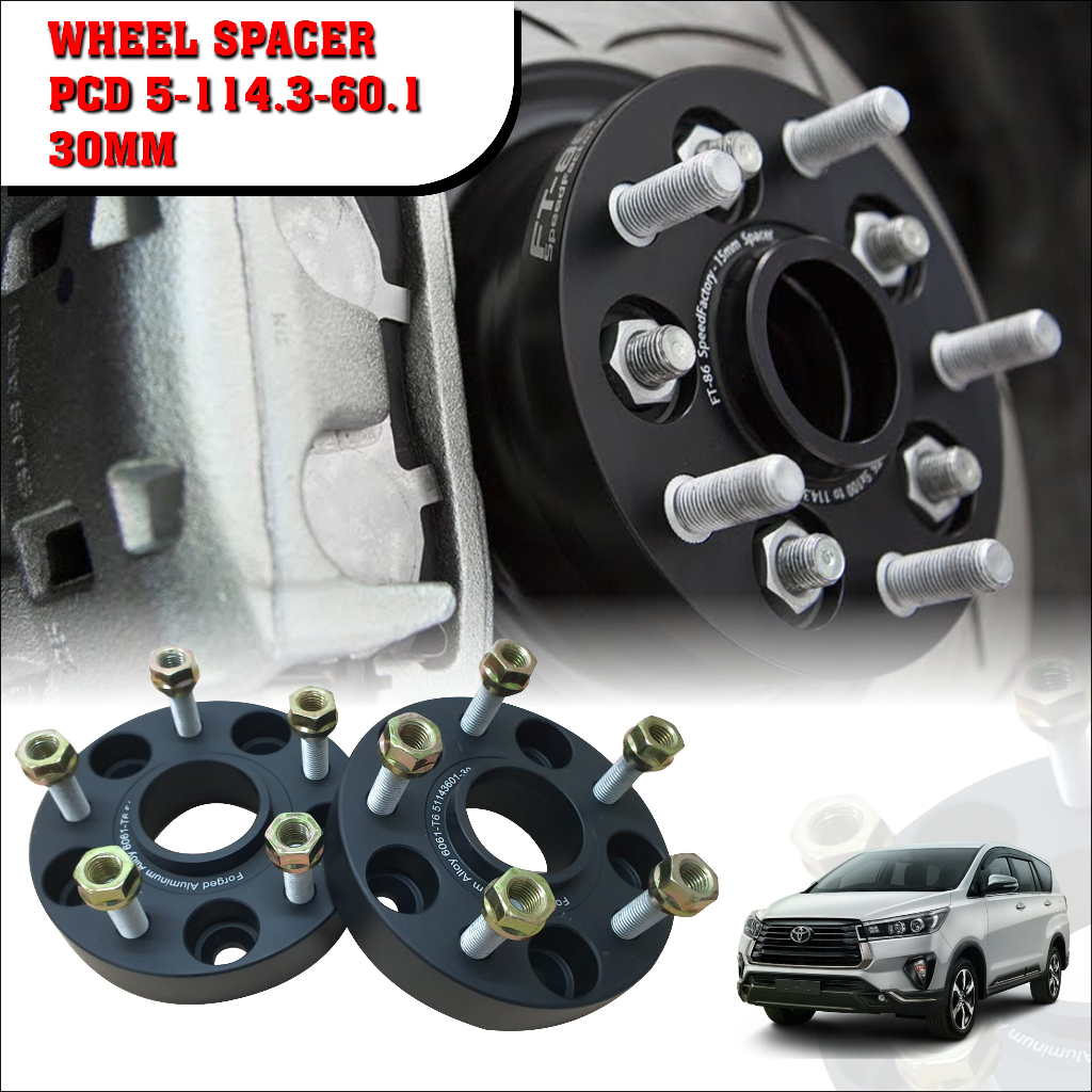 Jual Wheel Adaptor Velg Spacer Aluminium - Toyota Innova Reborn 2KD 2GD ...