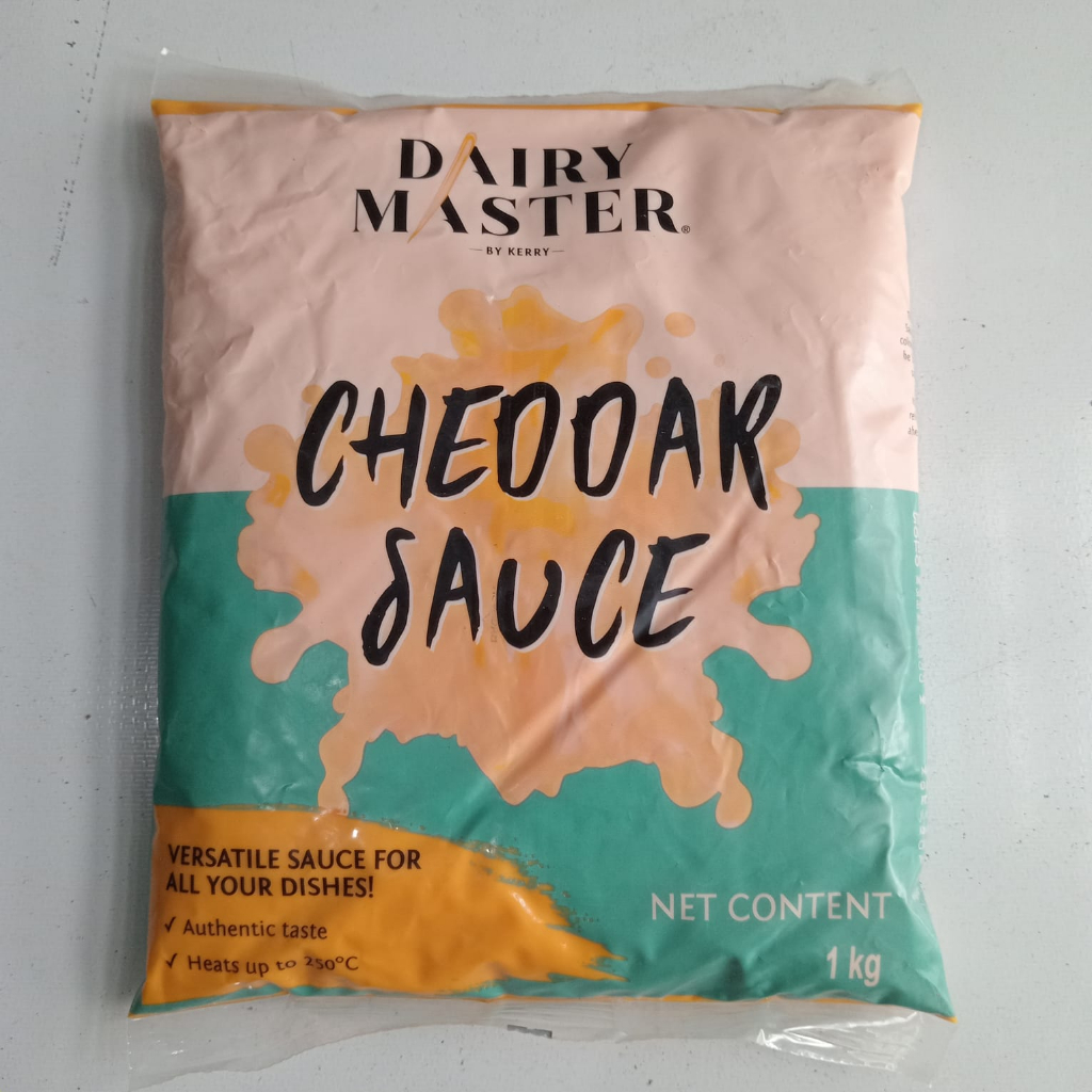 Jual CHEDDAR CHEESE SAUCE DAIRY MASTER SAUS KEJU CHEDAR 1 KG | Shopee ...