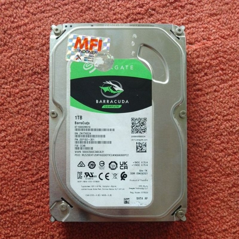 Jual HDD 1 TB Komputer - HDD 1 TB PC Kesehatan 100% | Shopee Indonesia
