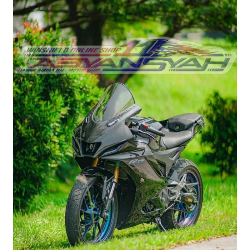 Jual WINDSHIELD R15 V4 TERBARU JENONG. VISOR R15 V4 FULL JENONG TINGGI ...