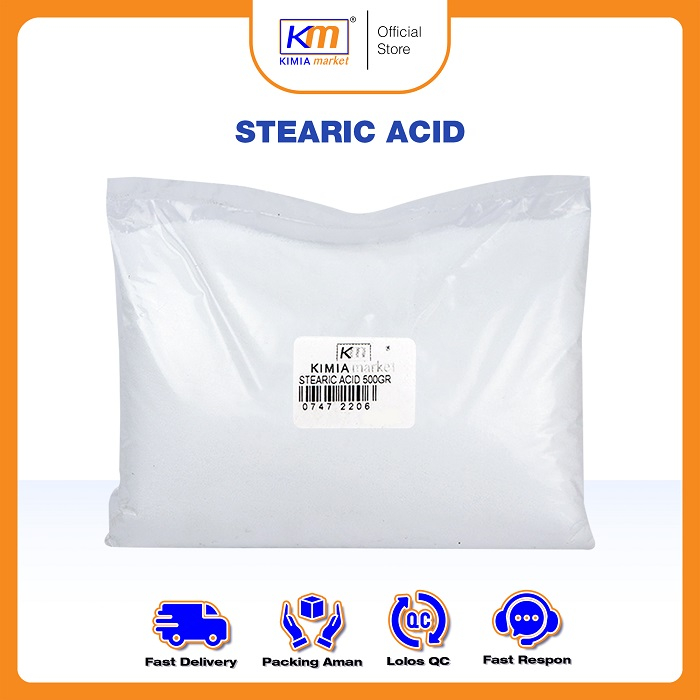 Jual Stearic atau Asam Stearate bahan Pengeras Lilin 500gr | Shopee Indonesia