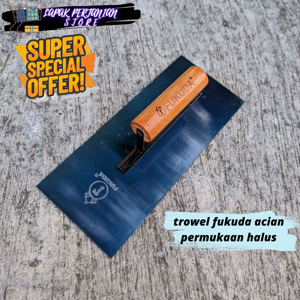 Jual Roskam Plaster Buat Acian Dinding Merk Fukuda Asli - Raskam Trowel ...