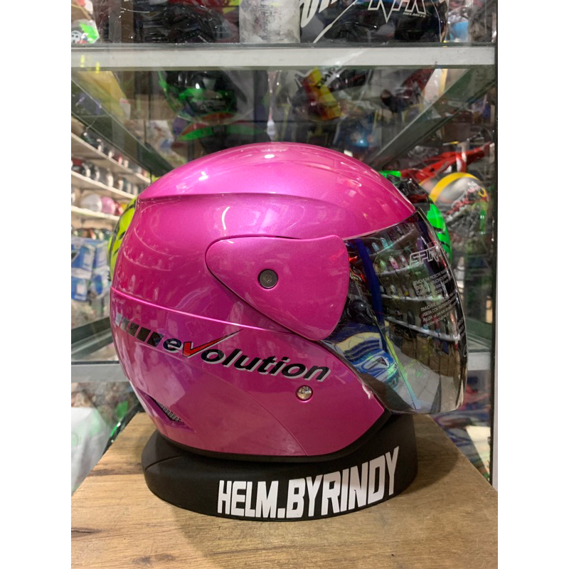 Jual Helm GM EVOLUTION Polos Solid 100% Original Murah | Shopee Indonesia