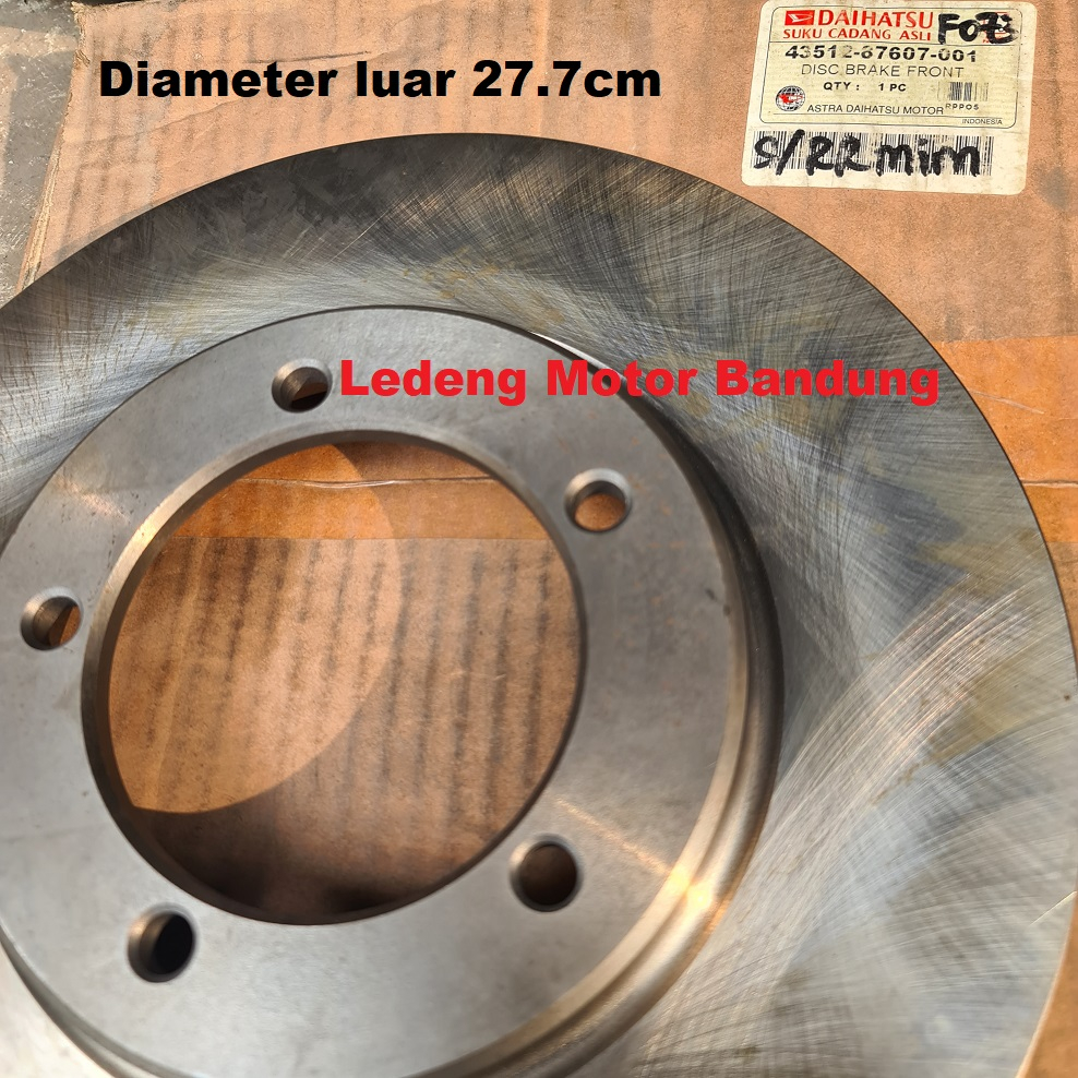 Jual Original Disc Brake Front Daihatsu F70 Taft GT Piringan Cakram ...