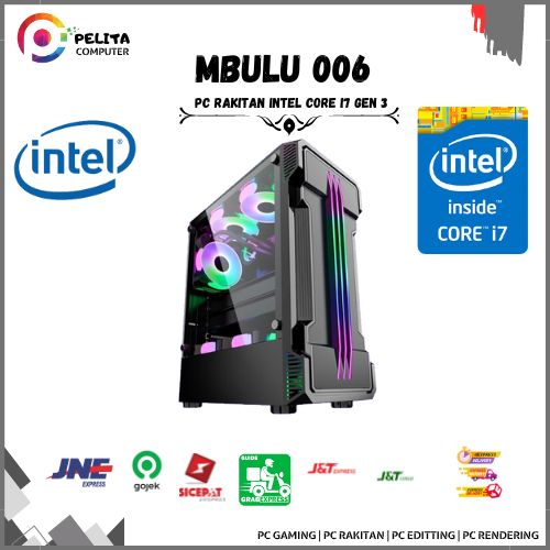 Jual Cpu pc gaming core i7 3770 ddr3 16gb ssd 128gb vga 4gb ddr5 ...
