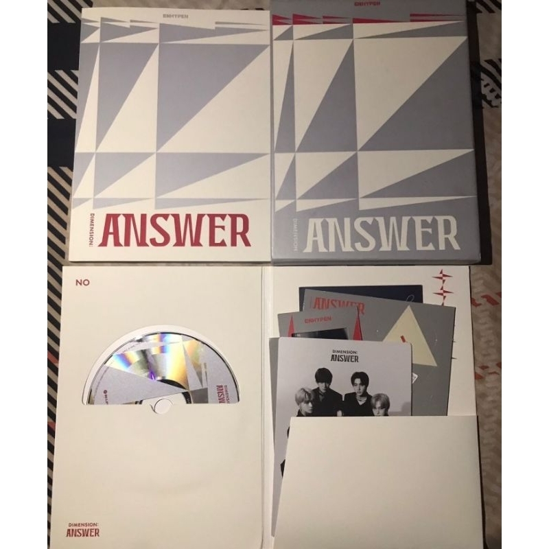 Jual Album Only Enhypen Dimension Answer No | Shopee Indonesia