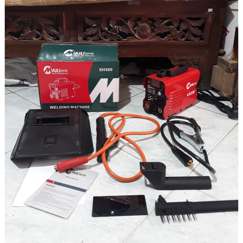 Jual mesin las 120A Mailtank travo las digital welding IGBT MMA inverter 450watt | Shopee Indonesia