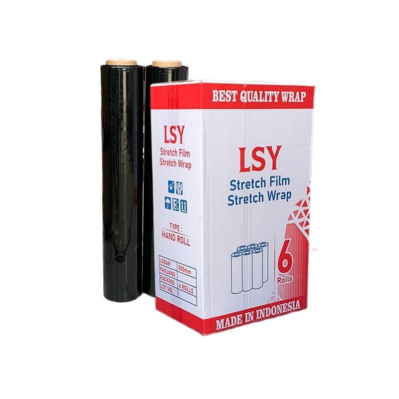 Jual plastik wrapping stretch film LSY TAPE INDONESIA 50cm x 150meter | Shopee Indonesia
