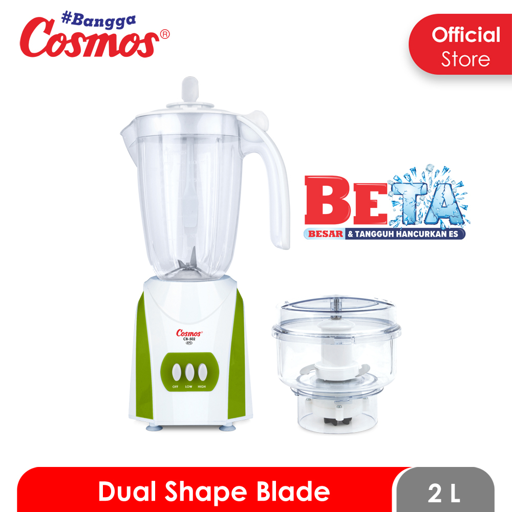 Jual Cosmos Blender - Big Capacity- Beta series - CB-502 APC - 2 liter ...