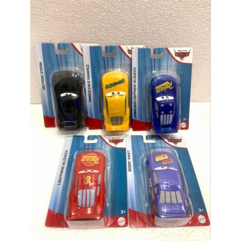 Jual MOBIL MINI PIXAR DISNEY PULLBACK / MCQUEEN / LIGHTNING / BOBBBY ...