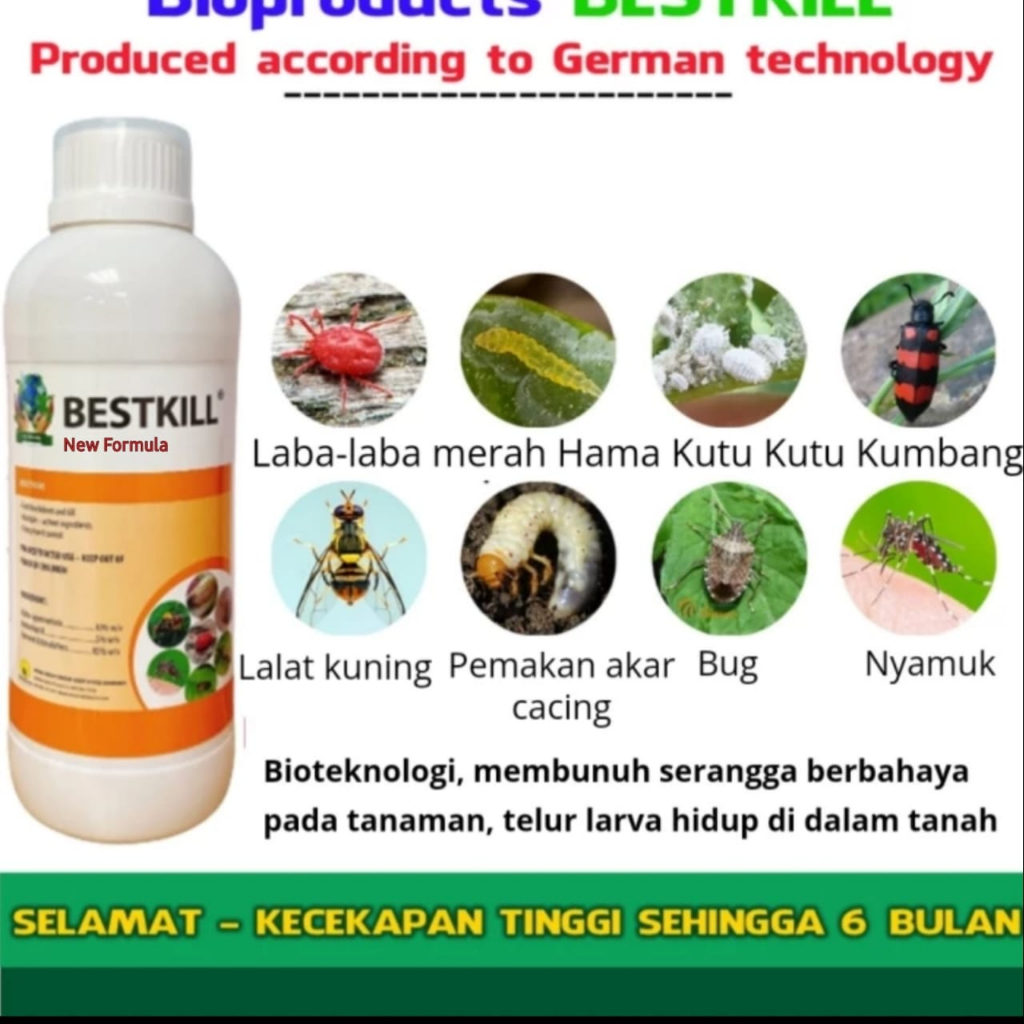 Jual Insektisida Bestkill Basmi Segala Jenis Hama Hama Pada Tanaman ...