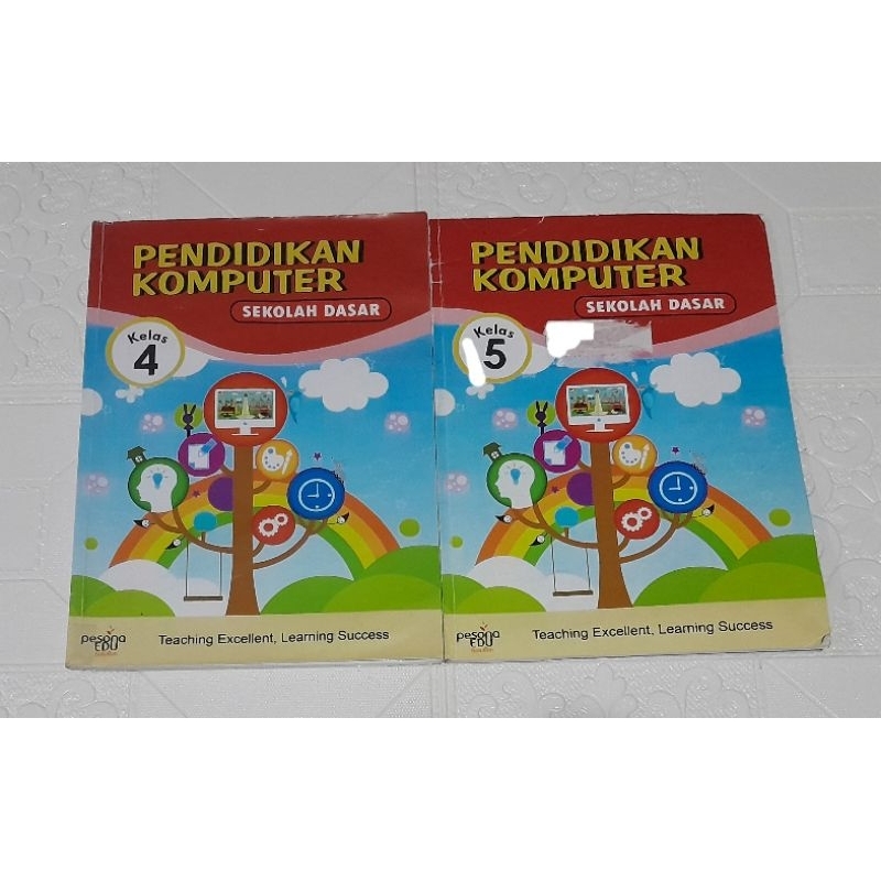Jual Buku Pendidikan Komputer Kelas 4 5 SD Pesona Edu Solution | Shopee ...