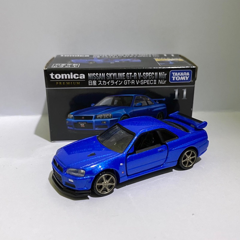 Jual Tomica premium nissan skyline gtr v spec ii nur (used) | Shopee Indonesia