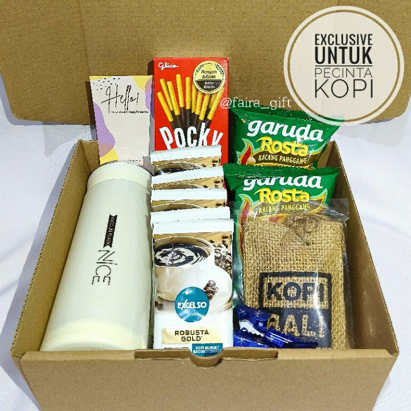 Jual KADO ULTAH COWOK | SNACK BOX MURAH | GIFT BOX SNACK | VARIAN KOPI ...