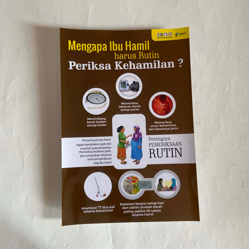 Jual 2023 Pemeriksaan kehamilan, Poster Kebidanan, Poster Kesehatan Ibu ...