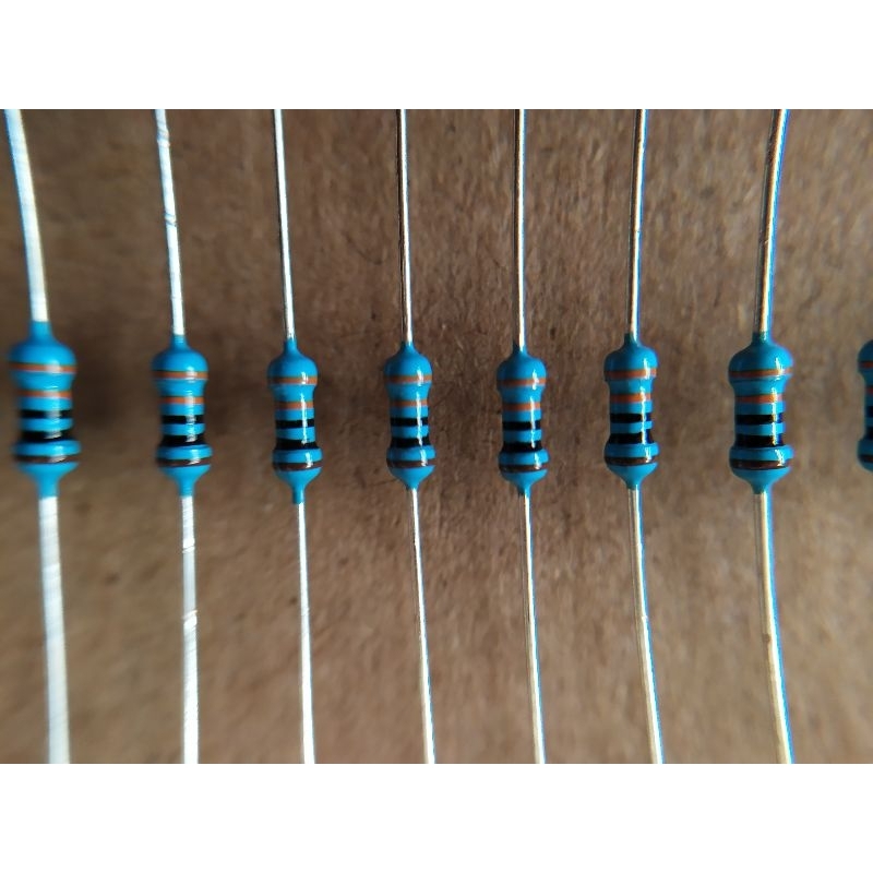 Jual 100 pcs resistor 1/4 watt 330 ohm R 1/4w 330R KAKI TEMBAGA ...