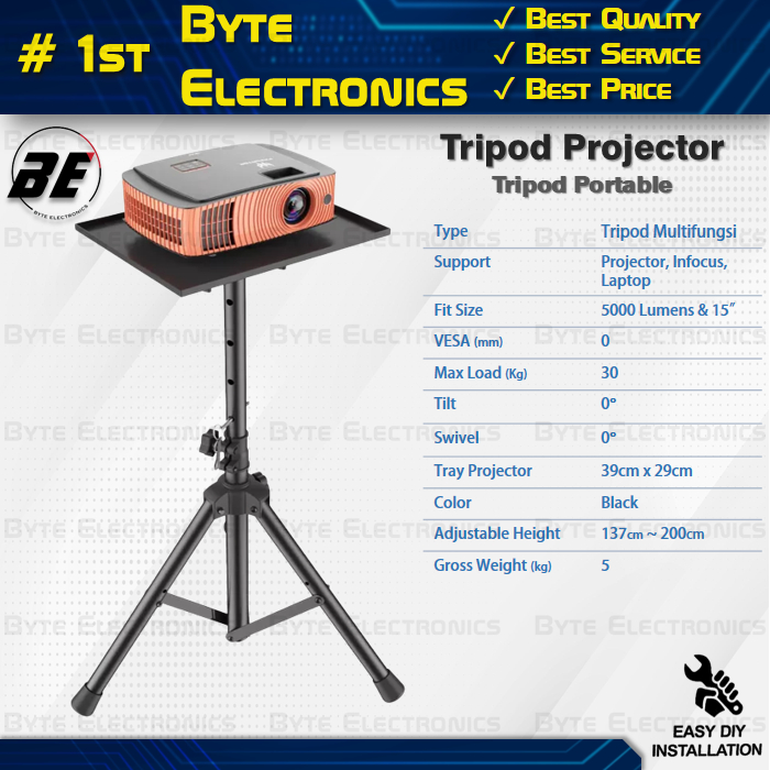 Jual Bracket Breket Braket Standing Proyektor Infocus Tripod Proyektor ...