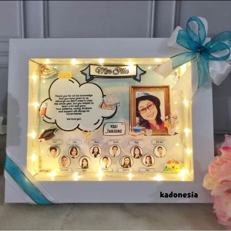 Jual Kado Hari Guru / Hadiah Guru Frame Pop Up / Kenang Kenangan Guru | Shopee Indonesia