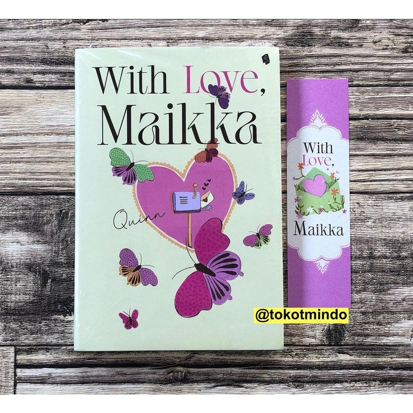 Jual ORIGINAL Novel WITH LOVE, MAIKKA (Quinn) - Bukune | Shopee Indonesia