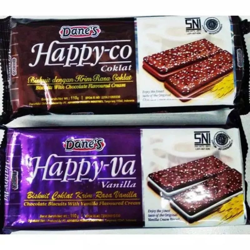 Jual Danes Biskuit Happy Co/Biskuit Enak/Cemilan Enak | Shopee Indonesia