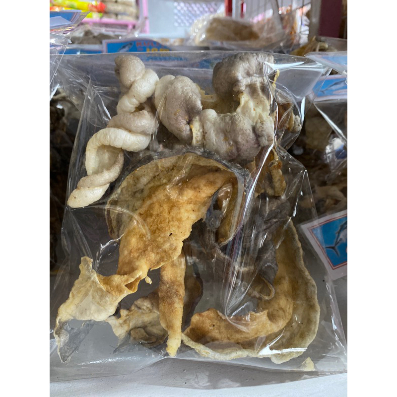 Jual Kerupuk kulit ikan / kulit ikan khas indramayu renyah gurih ...