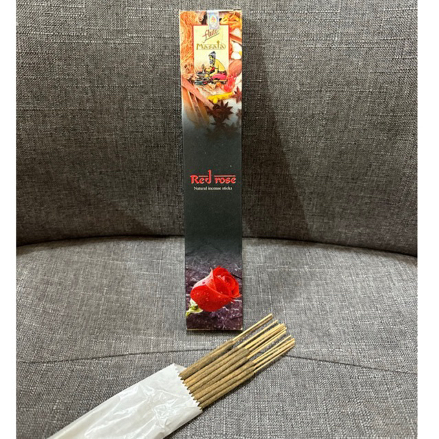 Jual Dupa India Flute Masala Red Rose Recta "Cycle" | Shopee Indonesia