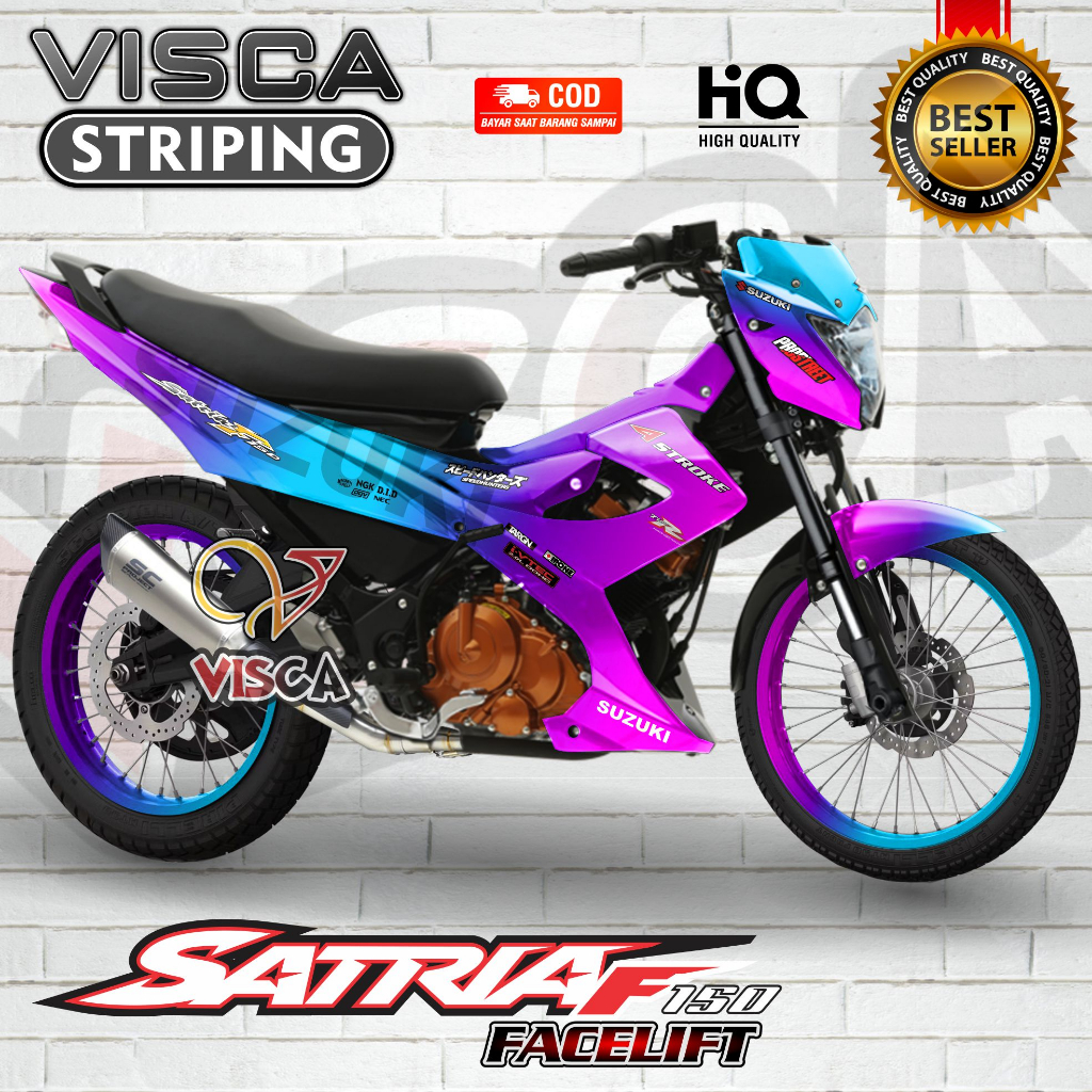 Jual Decal Satria FU Facelift Full Body - Stiker Satria FU Facelift ...