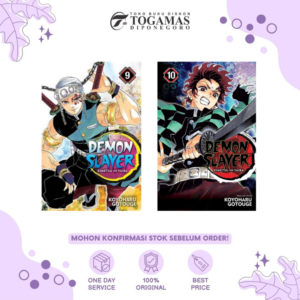 Jual Demon Slayer Kimetsu No Yaiba 09 10 Shopee Indonesia