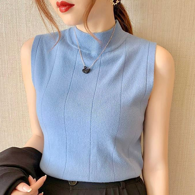 Jual AJW Atasan Rajut Import Premium Tanpa Lengan RM RA| Inner ...