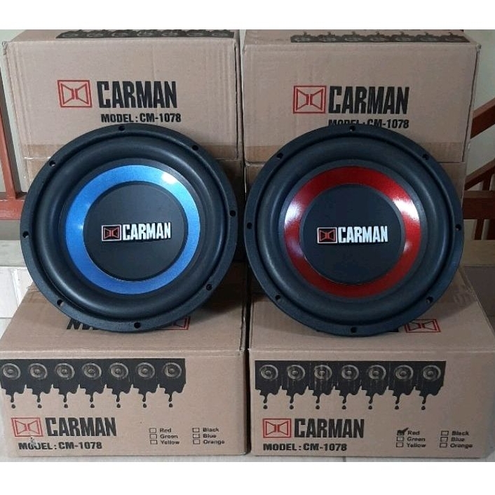 Jual SUBWOOFER CARMAN 10 inch SUBWOOFER ADX FABULOUS 10 inch | Shopee ...