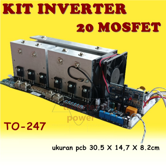 Jual kit inverter egs002 20 mosfet TO247 MOSFET body besar | Shopee Indonesia