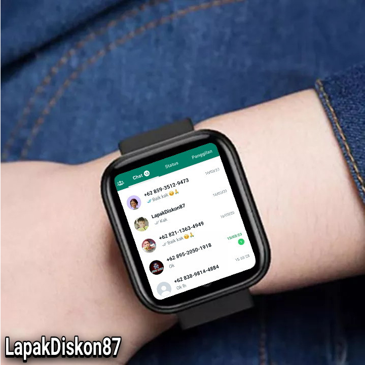 Jual Jam Tangan Pintar Hp Android Terbaru Smartwatch Pro Y68 Dz09 U9 A1 ...