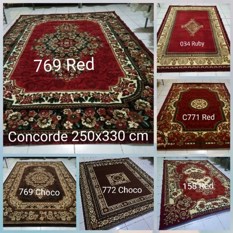 Jual Karpet Permadani Super Besar Jumbo Tebal Concord 250x330 cm ...