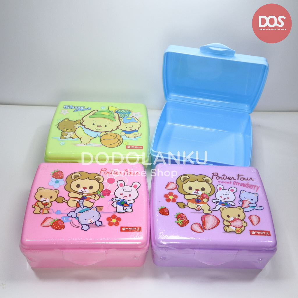 Jual Kotak Makan Lion Star 500ml/Snap Box Small | Shopee Indonesia