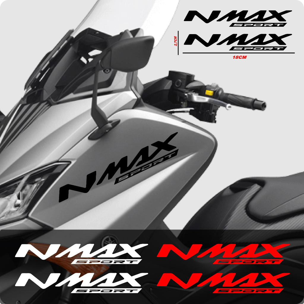 Jual sticker cutting NMAX SPORT variasi sticker motor | Shopee Indonesia