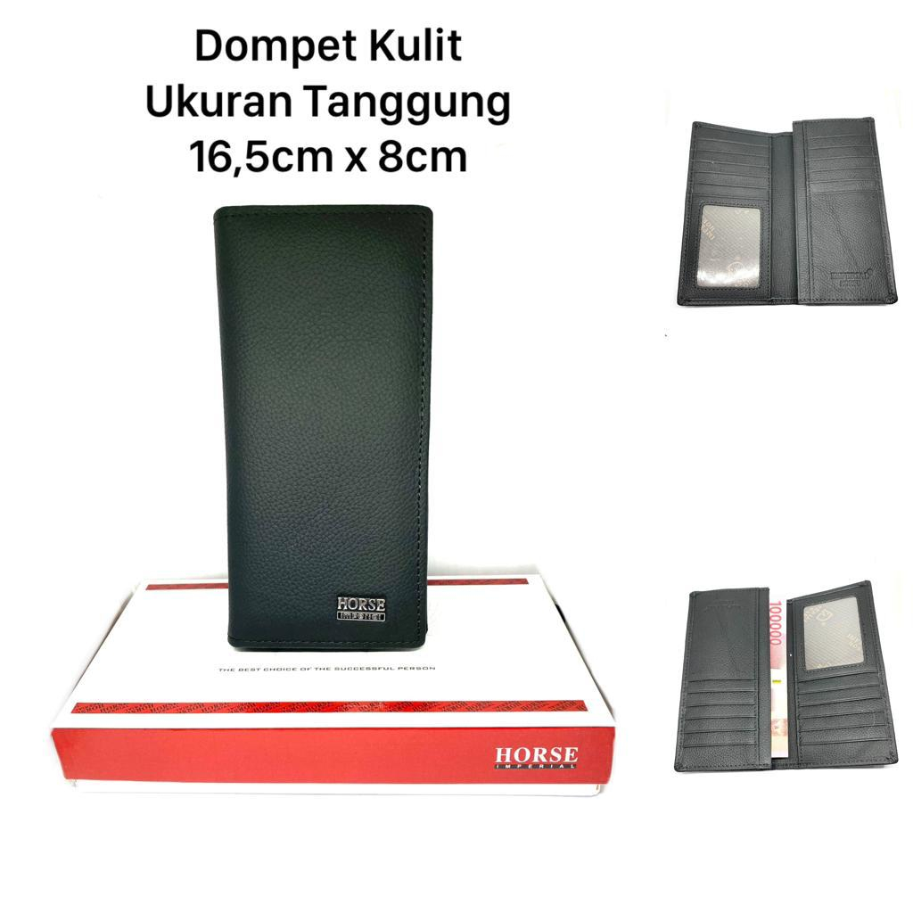 Jual Dompet Kulit Pria Dompet Kulit Ukuran Tanggung Simple Dan Pas ...