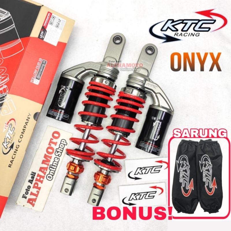 Jual shock ktc onyx nmax racing shockbreaker all new pcx 150 160 lokal ...