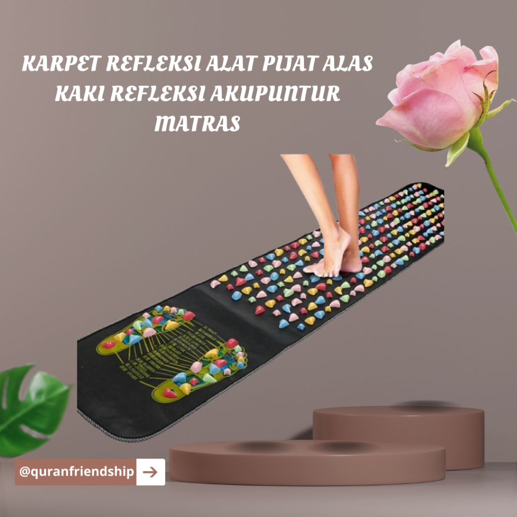 Jual KARPET REFLEKSI ALAT PIJAT ALAS KAKI REFLEKSI AKUPUNTUR MATRAS | Shopee Indonesia