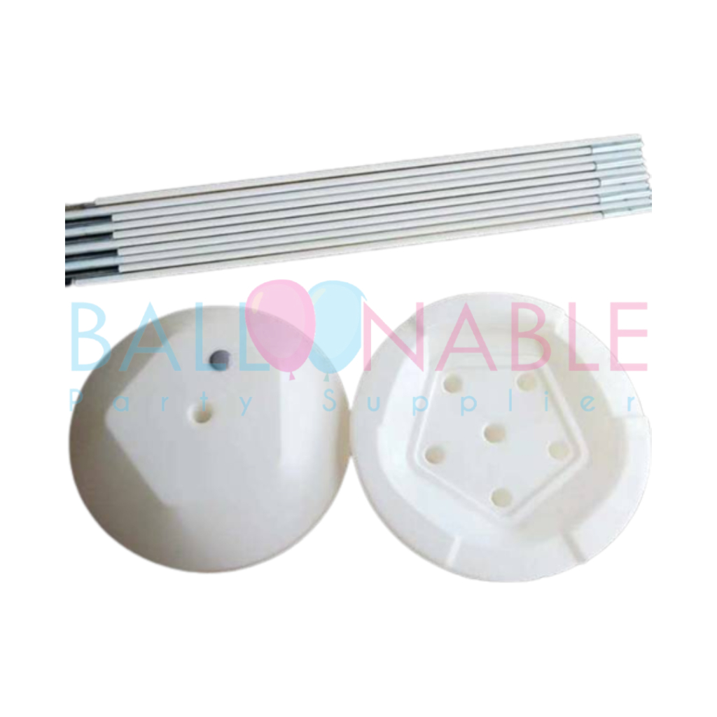 Jual Standing Balon Gapura Setengah Bulat dan Bulat 6 meter / Tiang ...