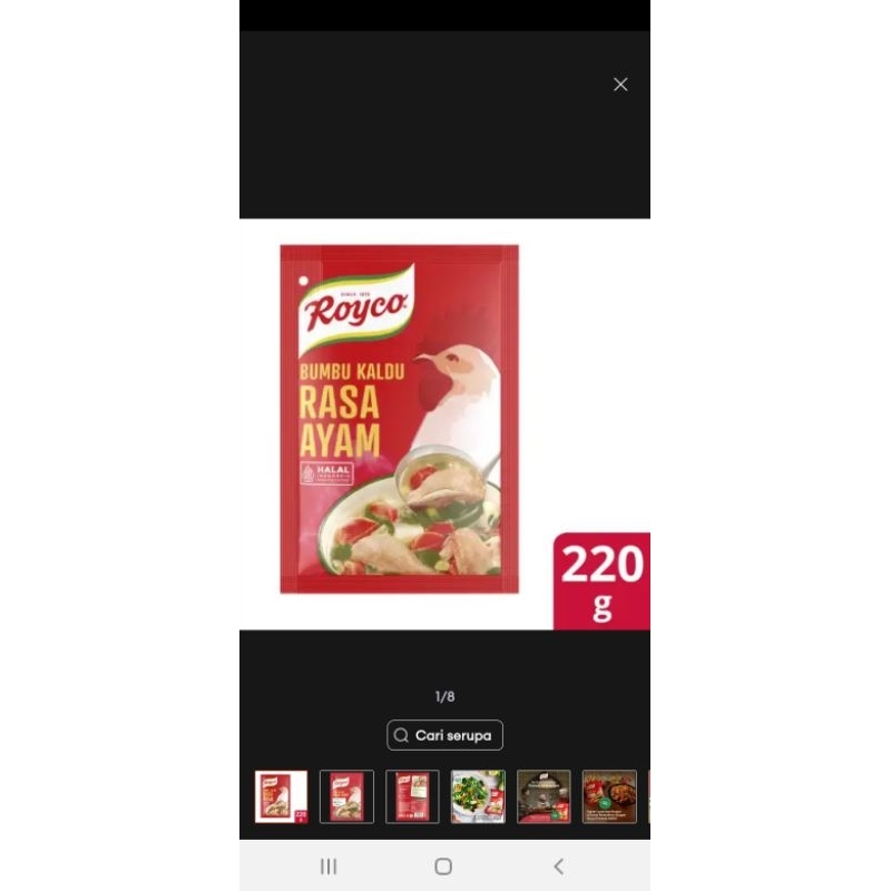 Jual royco ayam 220g | Shopee Indonesia