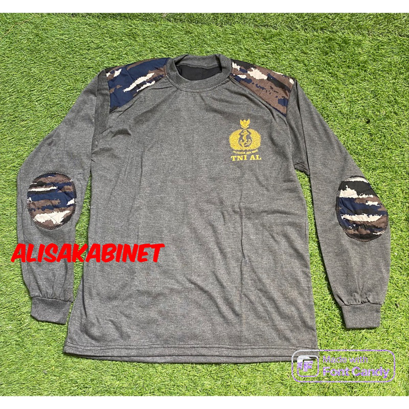 Jual Kaos Lengan Panjang Misty Loreng KRI Layar TNI AL | Shopee Indonesia