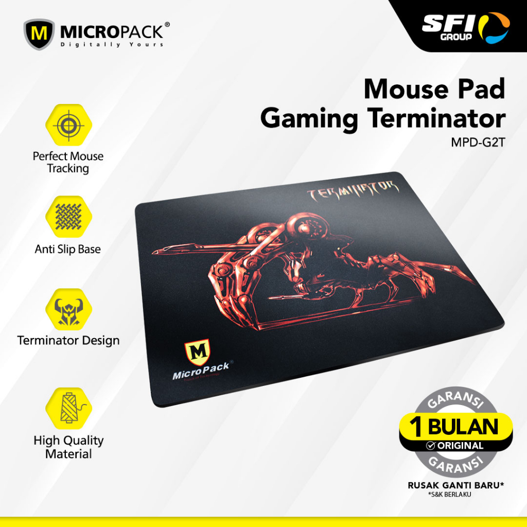 Jual MICROPACK MOUSE PAD TERMINATOR G2 (MPDG2T) | Shopee Indonesia