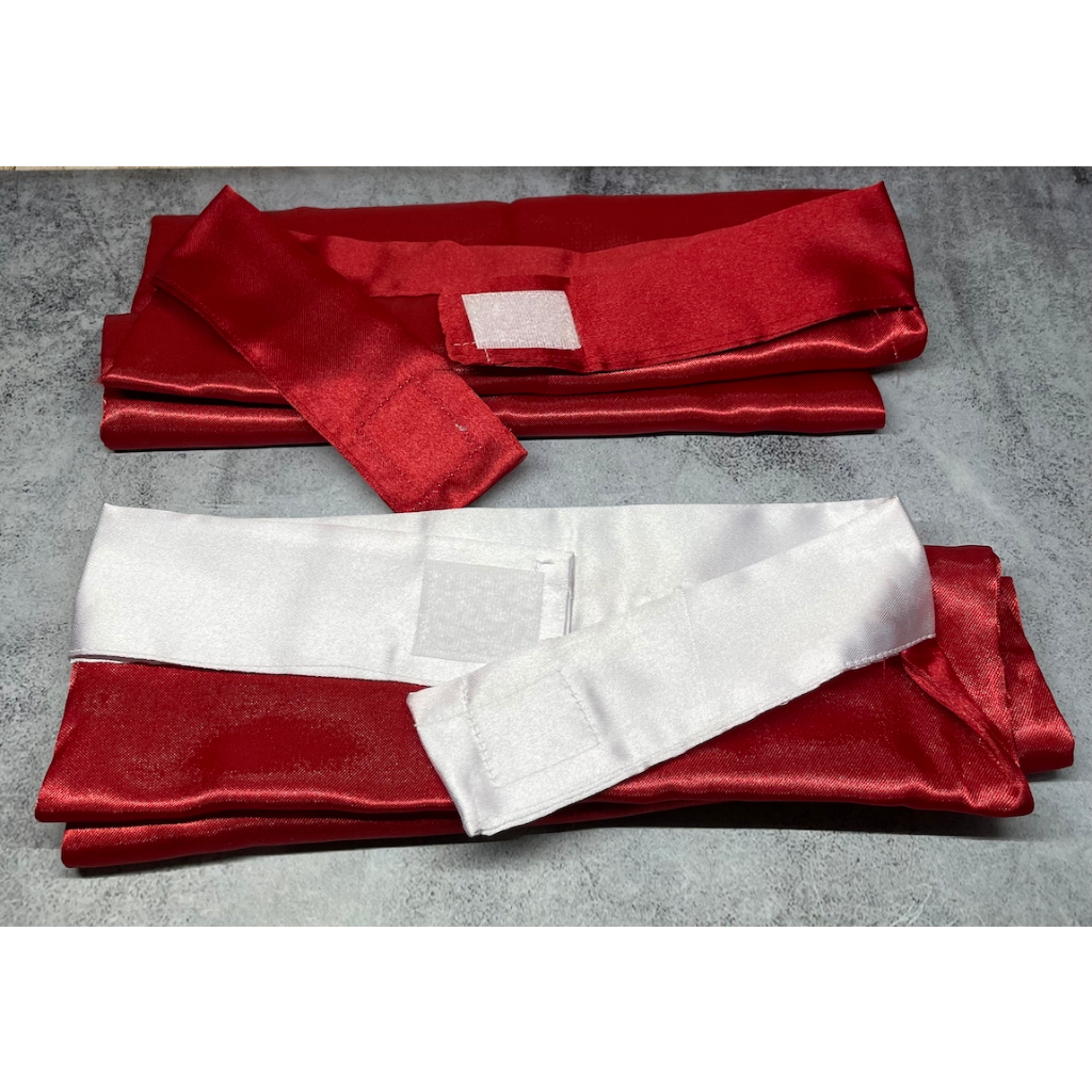 Jual Syal Paskibra Merah Putih - Syal Saten | Syal Satin | Syal Merah ...
