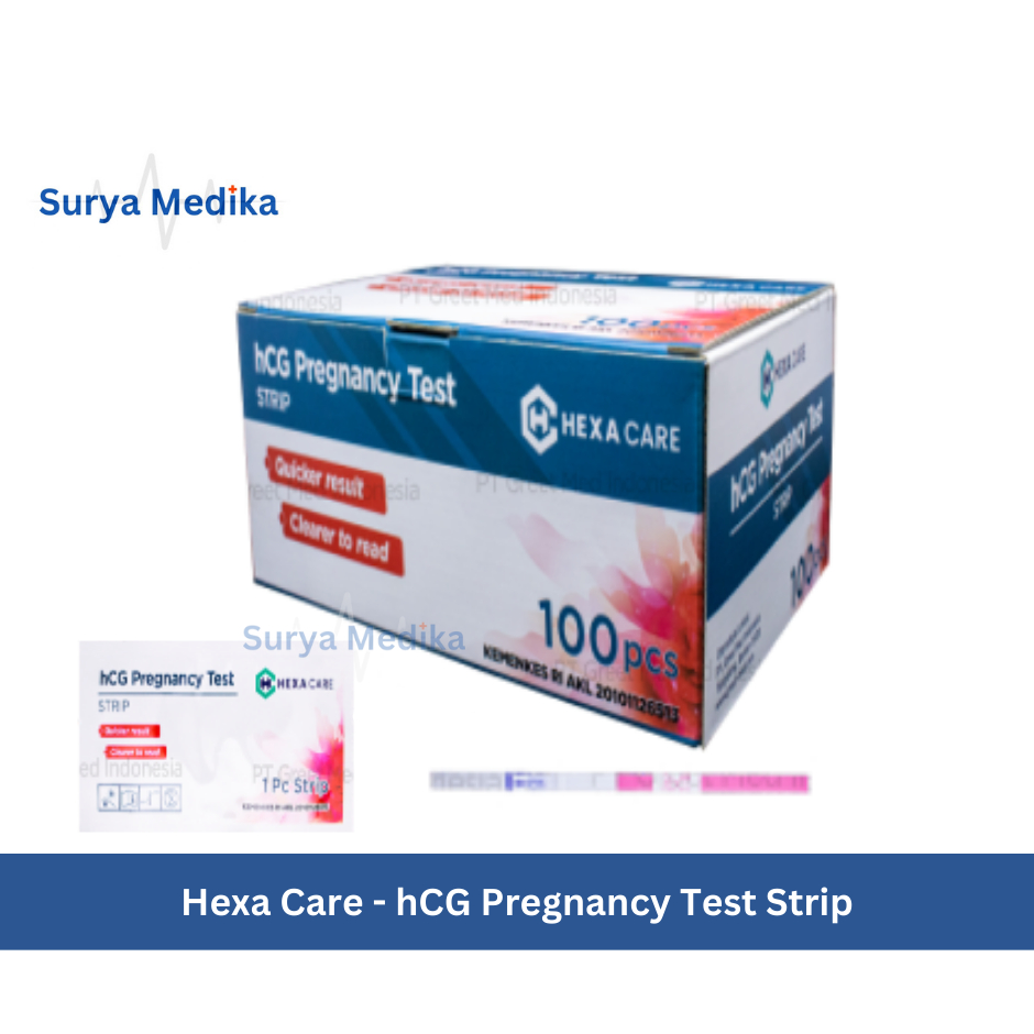 Jual Hexacare hCG Pregnancy Test Strip dan Cassette | Shopee Indonesia