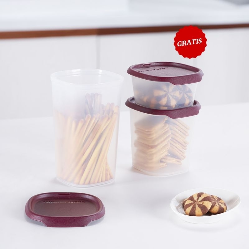 Jual one touch fresh tupperware ( 3pcs) | Shopee Indonesia